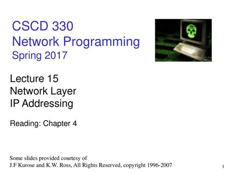 Cscd 330 Network Programming Spring Ppt Download