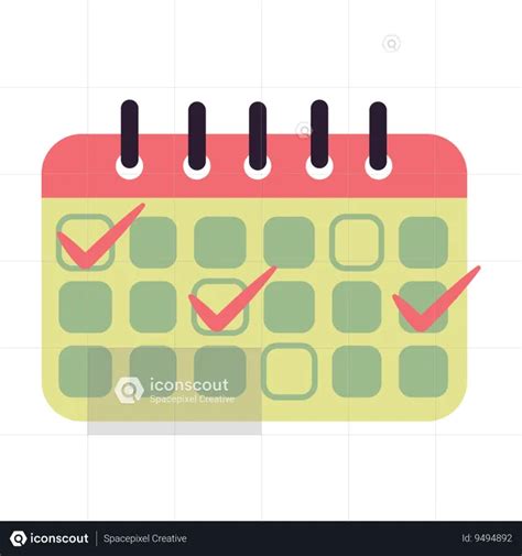 Checking Calendar Illustration Free Download Business Illustrations