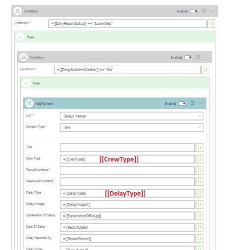 Triggered Actions The List Item Could Not Be Added Item Id Skybow Portal