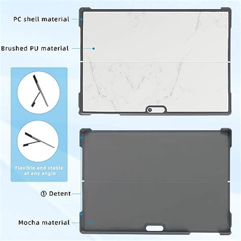 Qulose Keyboard Case For Microsoft Surface Pro 7 Plus Pro 7 Pro 6 Pro 5 Pro 4 Pro 3