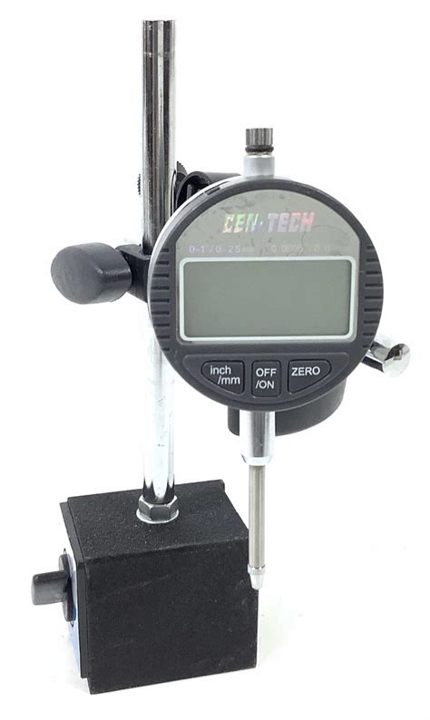 Lot Cen Tech Dial Indicator Digital Gauge And Caliper