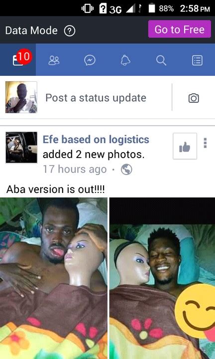 Made In Aba Sex Doll Version Spotted Photos Celebrities Nigeria