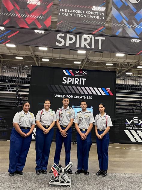 Bluesky Donates 1 000 To The Army Jrotc Robotics Team Of Tafuna High