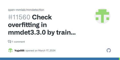 Check Overfitting In Mmdet330 By Train Curve And Validation Curve