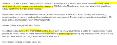 Regression Modeling Using Two Binary Target Variables And Categorical
