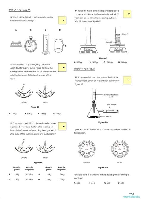 Chapter 1 3 1 Mass Chapter 1 3 2 Time Chapter 1 3 3 Length Interactive