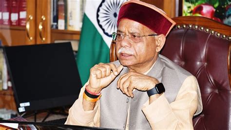 Governor Shiv Pratap Shukla Said Raj Bhavan Is Concerned About