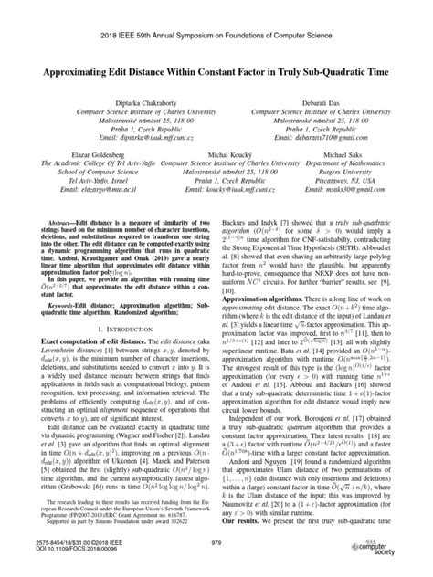 Approximating Edit Distance Within Constant Factor In Truly Sub