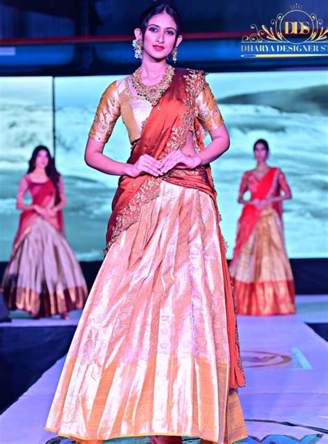 Buy Designer Half Saree Online By Dharya Designer Studio