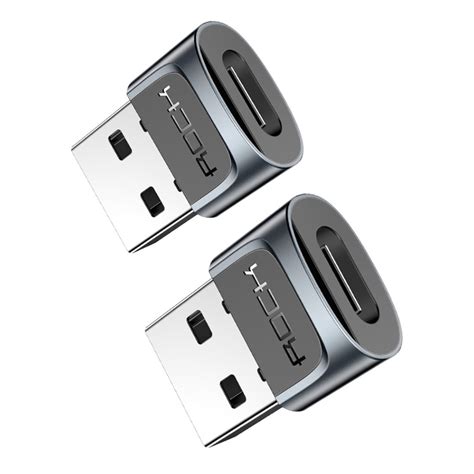 Rock Male Usb A To Female Usb Type C Adapter