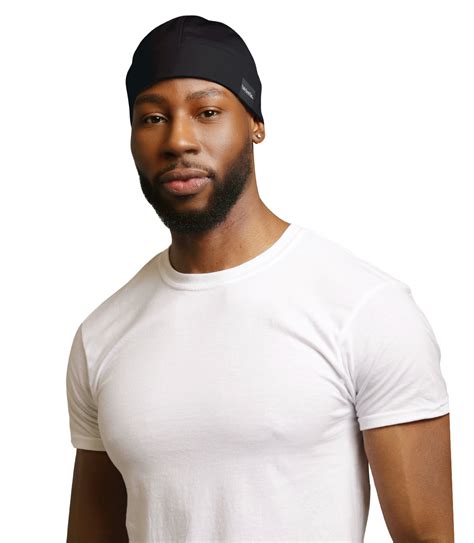 Satin Lined Unisex Sleep Cap Adjustable Wave Cap