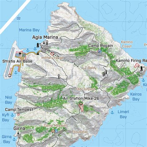 Arma 3 Printed Map Bohemia Interactive