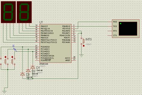 Interfacing Switch With Avr Microcontroller With Interrupt ~ Elecdude