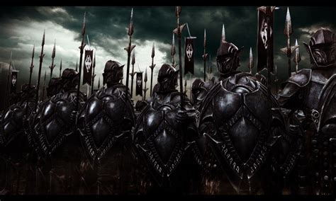 The Elder Scrolls Skyrim Ancient Scrolls Skyrim The Army Ebony Armor