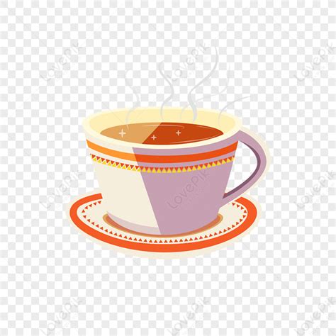 손으로 그린 커피 컵 실루엣 커피 일러스트카페카푸치노 Png 일러스트 무료 다운로드 Lovepik