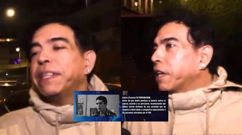 Ernesto Pimentel Protagoniza Altercado Con Reportero Al Ser Cuestionado