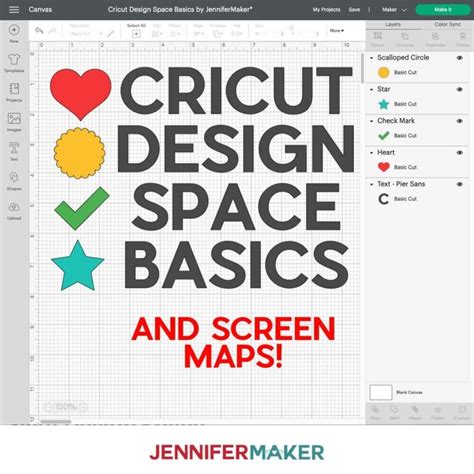 Cricut Design Space Basics Tips To Use Find Everything Jennifer Maker
