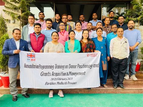 Saroj Thakur On Linkedin Happening Now Humanitarian Programming Training On Donor Positioning