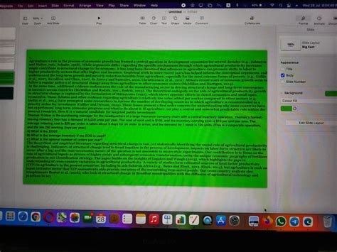 Solved Keynote File Edit Insert Slide Format Arrange View Chegg Com