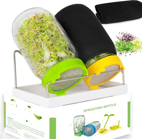 Sprouting Kit Microgreens Growing Kit Sprouts Growing Kit Including 2