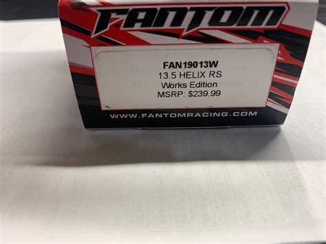 Fantom Helix RS 13 5 Motor R C Tech Forums