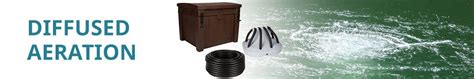 Diffused Aeration Best Prices On Everything For Ponds And Water Gardens Webb S Water Gardens