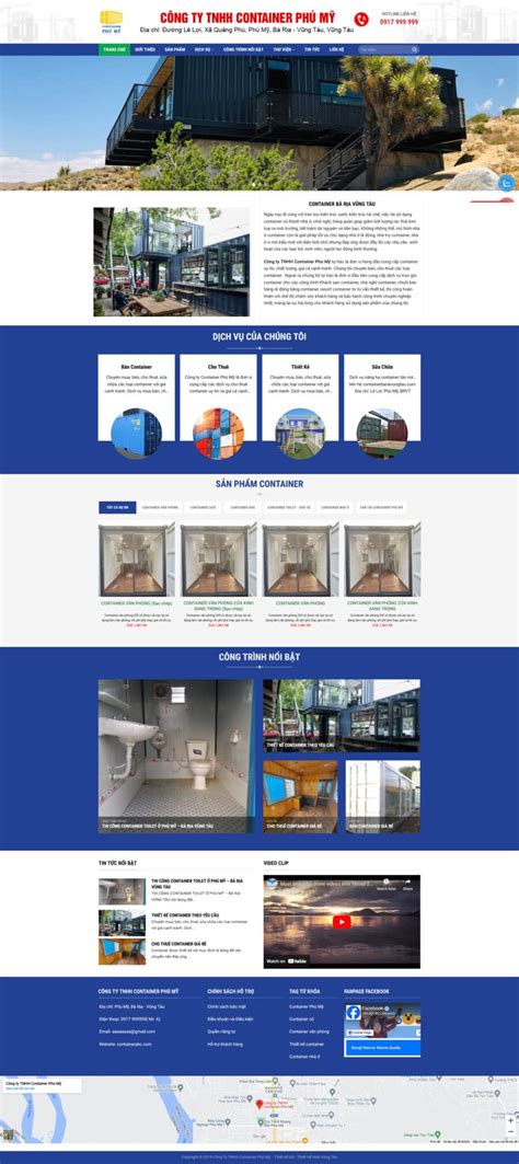 Theme Wordpress Công Ty Bán Container Giá Rẻ Theme Rẻ Theme Wp Giá