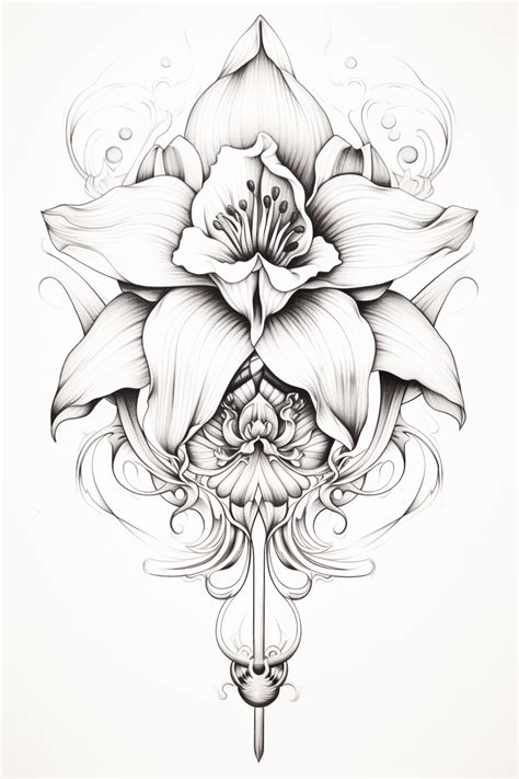 How To Draw An Orchid Plant In 8 Easy Steps Yonderoo