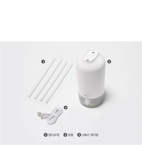 오아 듀얼미스트 무선 미니 가습기 휴대용 차량용 Usb 소형 세척편한 사무실 탁상 책상 탁상용 책상용 감도 깊은 취향