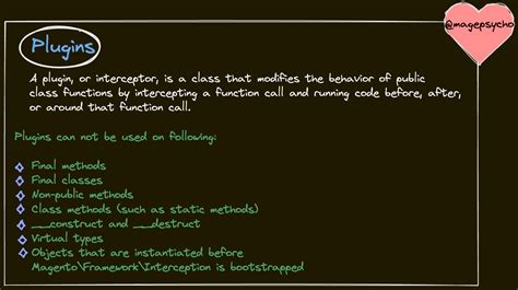 magento 2 plugin cheatsheet for adobe certification r magentocertification