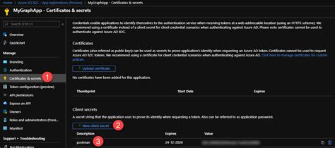 Introduction For Azure B2c With Graph Api Locktars Blog