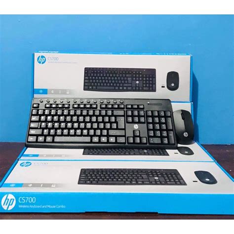 Hp HP CS700 Combo Wireless Keyboard Mouse Bundle With Mini USB Receiver Shopee Philippines