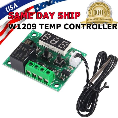 W1209 Temperature Control Switch With Temperature Sensor W1209 Dc12v
