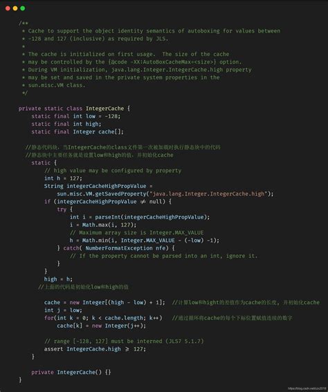 integer中为什么 128~127之间的值可以直接 java integer 为什么 128到127可以用 csdn博客
