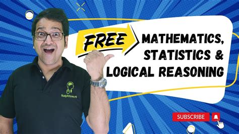 Free Mathematics Statistics And Logical Reasoning Class By Ca Raj K