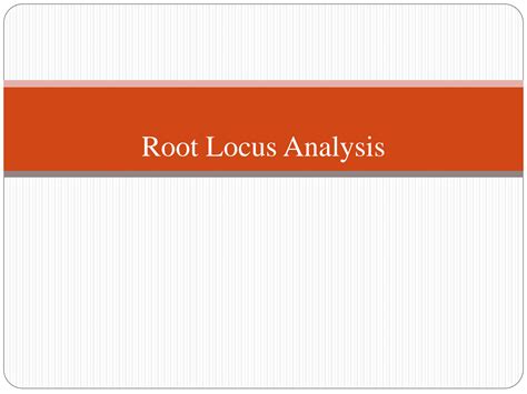 SOLUTION Control System Engineering Root Locus Analysis Studypool