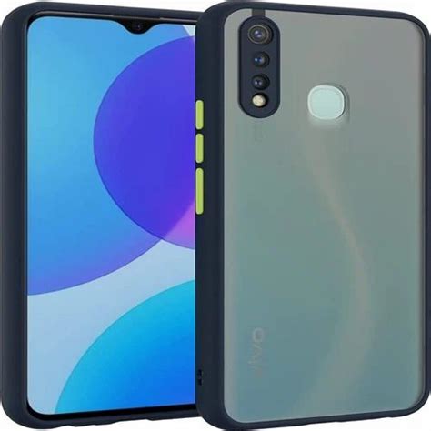 Frosted Smoke Cover For Vivo Z1 Pro Camera Protection Phone Case At Rs
