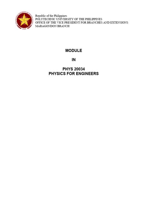 Physics Module 1 Pdf Momentum Collision