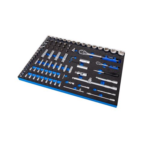 Shop Asta Socket Set 1 4 And 1 2 Drive In Eva Insert Foam Hex Star Torx Insert Bits Socket