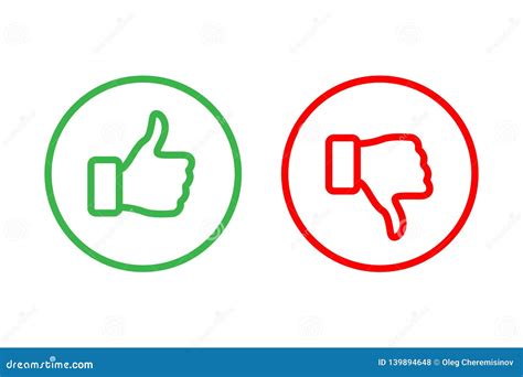 Thumbs Up Thumbs Down Icon