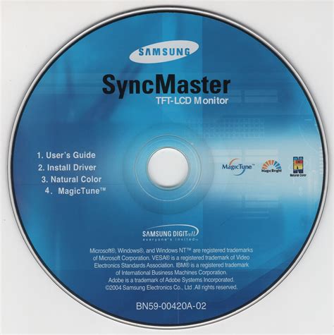 Samsung Syncmaster Tft Lcd Monitor Cd Bn A Samsung