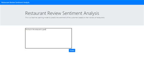GitHub Abhilashup Sentiment Analysis Of Restaurant Reviews A Machine Learning NLP Model To