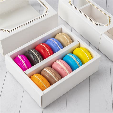 Custom Macaroon Box Packaging