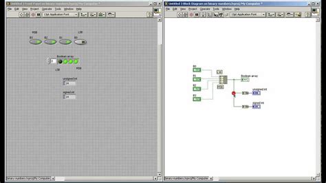 Labview Fpga Convert Between Boolean Array And Integer Data Types