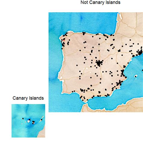 R Adding Two Ggmaps Onto The Same Plot Using Cowplot Ggarrange Gridextra Or Something