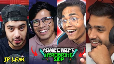 Herobrine Smp Never Comes Techno Gamerz New Game Himlands Ip Leak Youtube