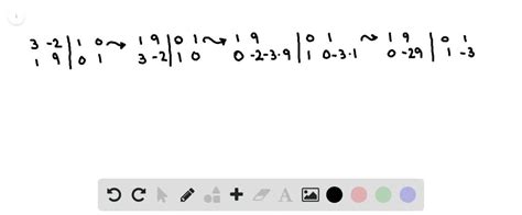 SOLVED For The Following Exercises Find The Multiplicative Inverse Of Each Matrix If It