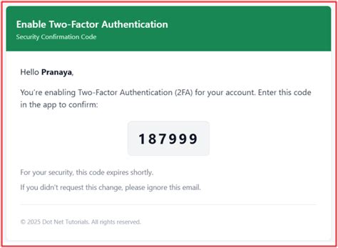 Two Factor Authentication In Aspnet Core Identity Dot Net Tutorials