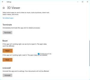 AppModel Runtime Errors Etc On Windows