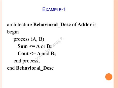 Vhdl Lecture 1ppt
